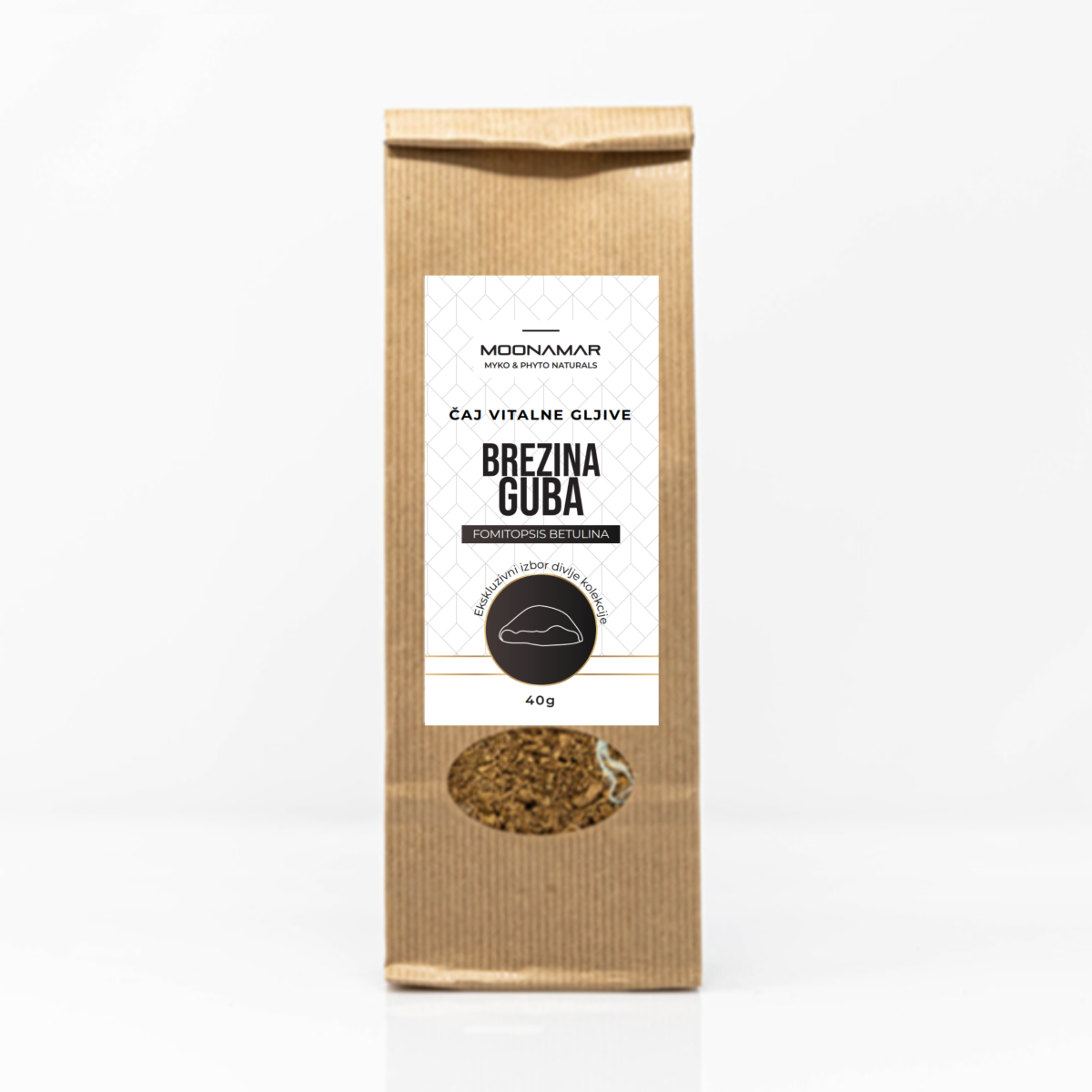 Brezina guba (Fomitopsis b.) organski čaj 40g – Fungiverse